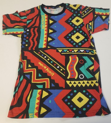 Reason Brand Multicolor Graphic Tee Shirt Size Small | eBay