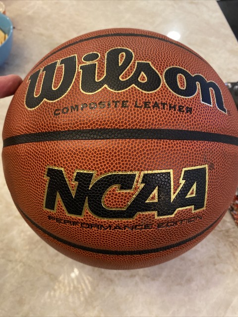 Wilson 29.5" NCAA High Performance Edition Game Ball Basketball Leather ...