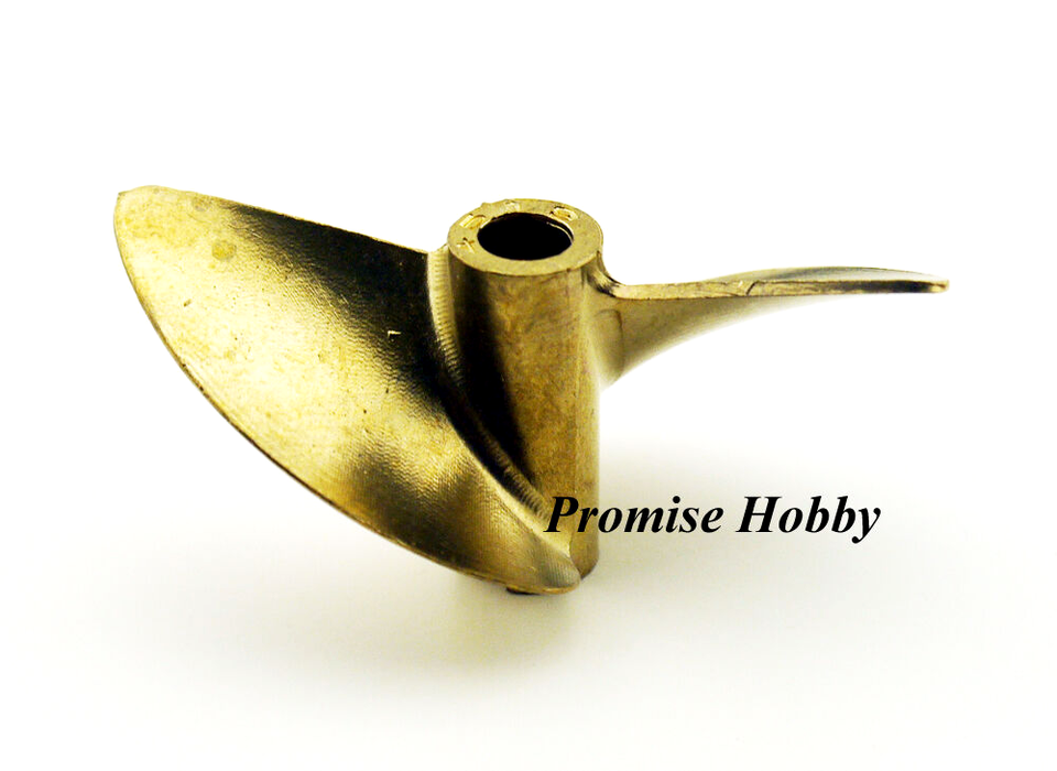 2 blade 4519 Brass Prop Diameter 45mm Pitch 1.9 for 3/16" Cable Shaft ...