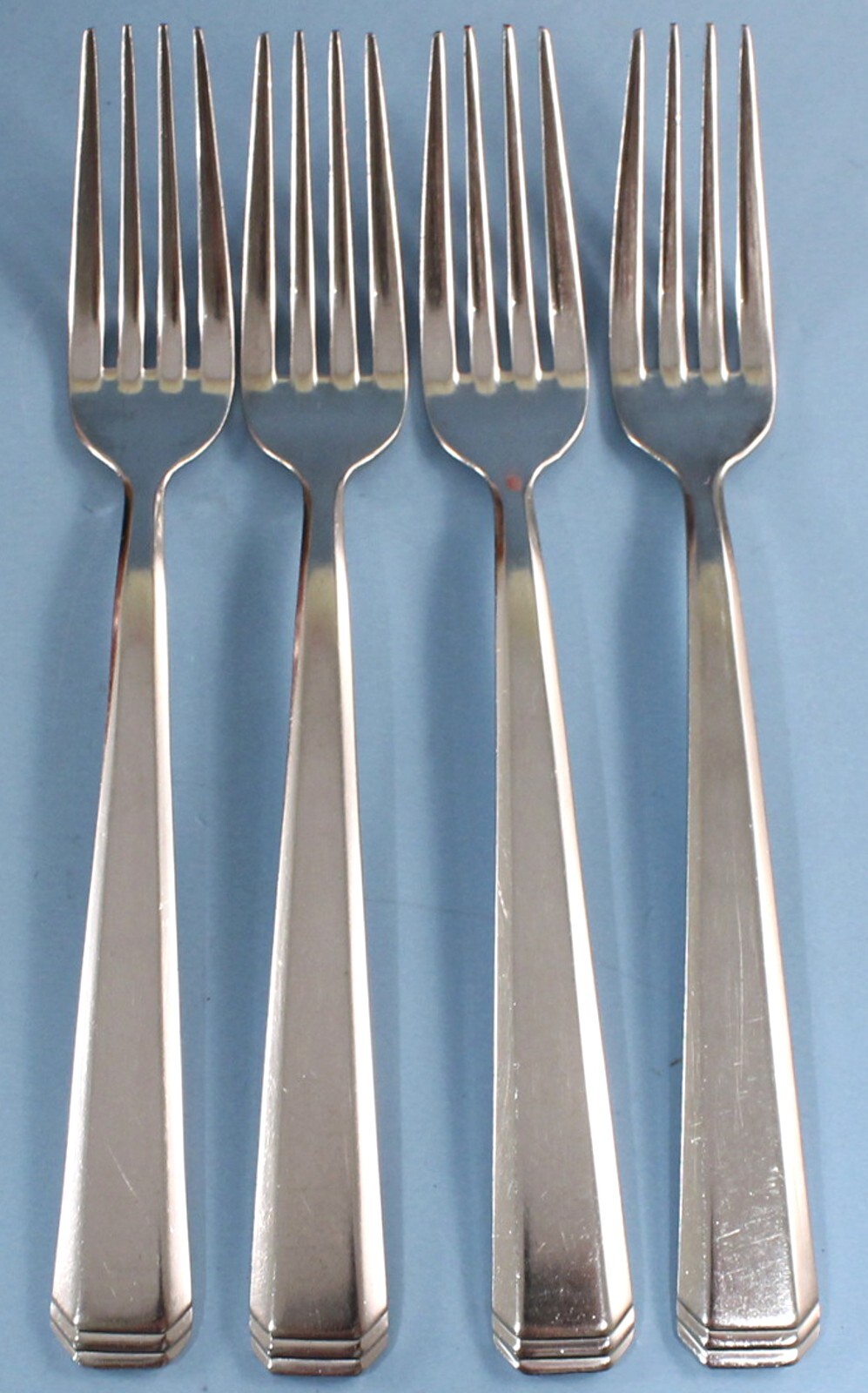 Retroneu MILANO Dinner Forks * Set of 4 * Stainles 7 1/2" V. NICE | eBay