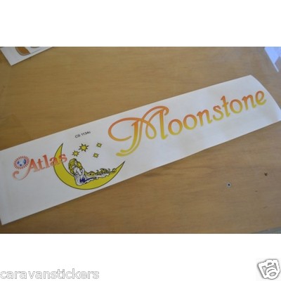 ATLAS Moonstone Static Caravan Side Sticker Decal Graphic - SINGLE ...