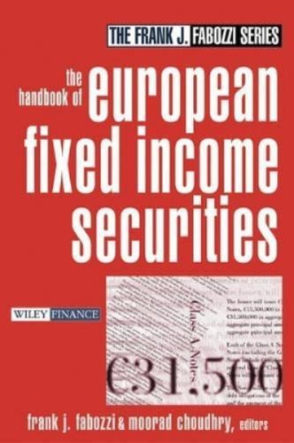 Frank J. Fabozzi The Handbook of European Fixed Income Securities ...