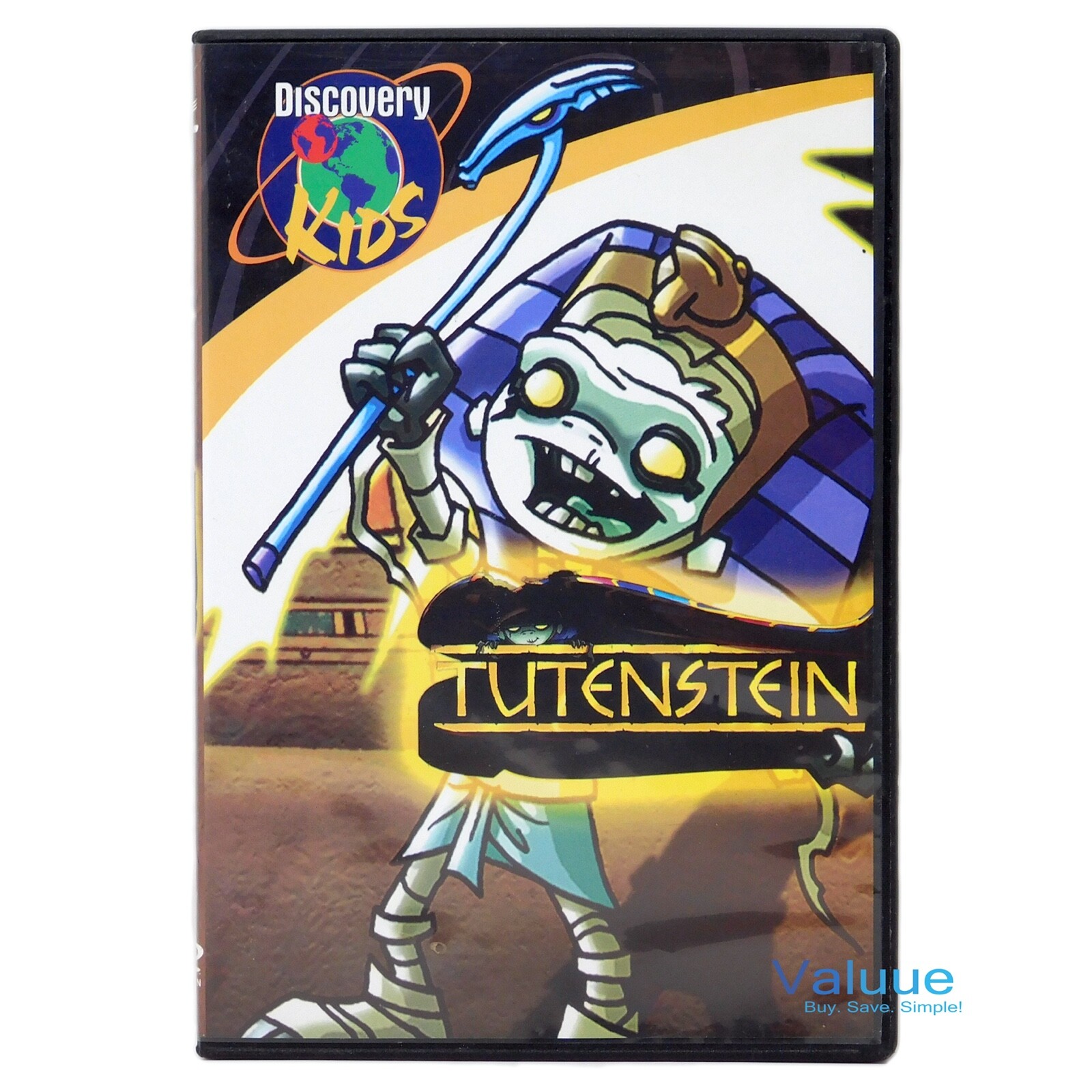 Tutenstein DVD TV Series 2003 Discovery Kids Spanish Artwork Cover ...