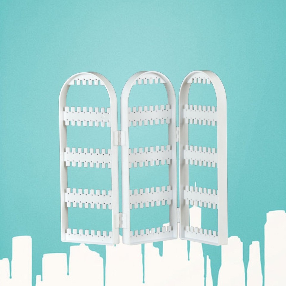 Earring Holder Folding Plastic Stand Ear Display Screen for Earring ...