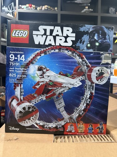 Lego 75191 Star Wars Jedi Starfighter With Hyperdrive 825pcs SEALED | eBay