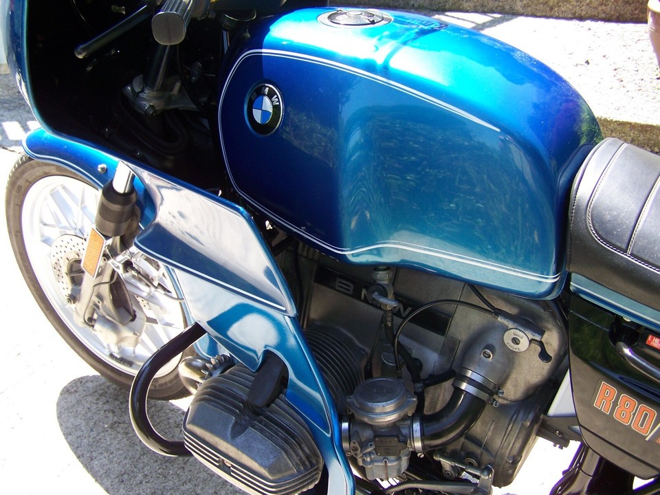 BMW R80/7 R65 R80 R100 Classic Airhead Touring Twin shock Motorcycle ...