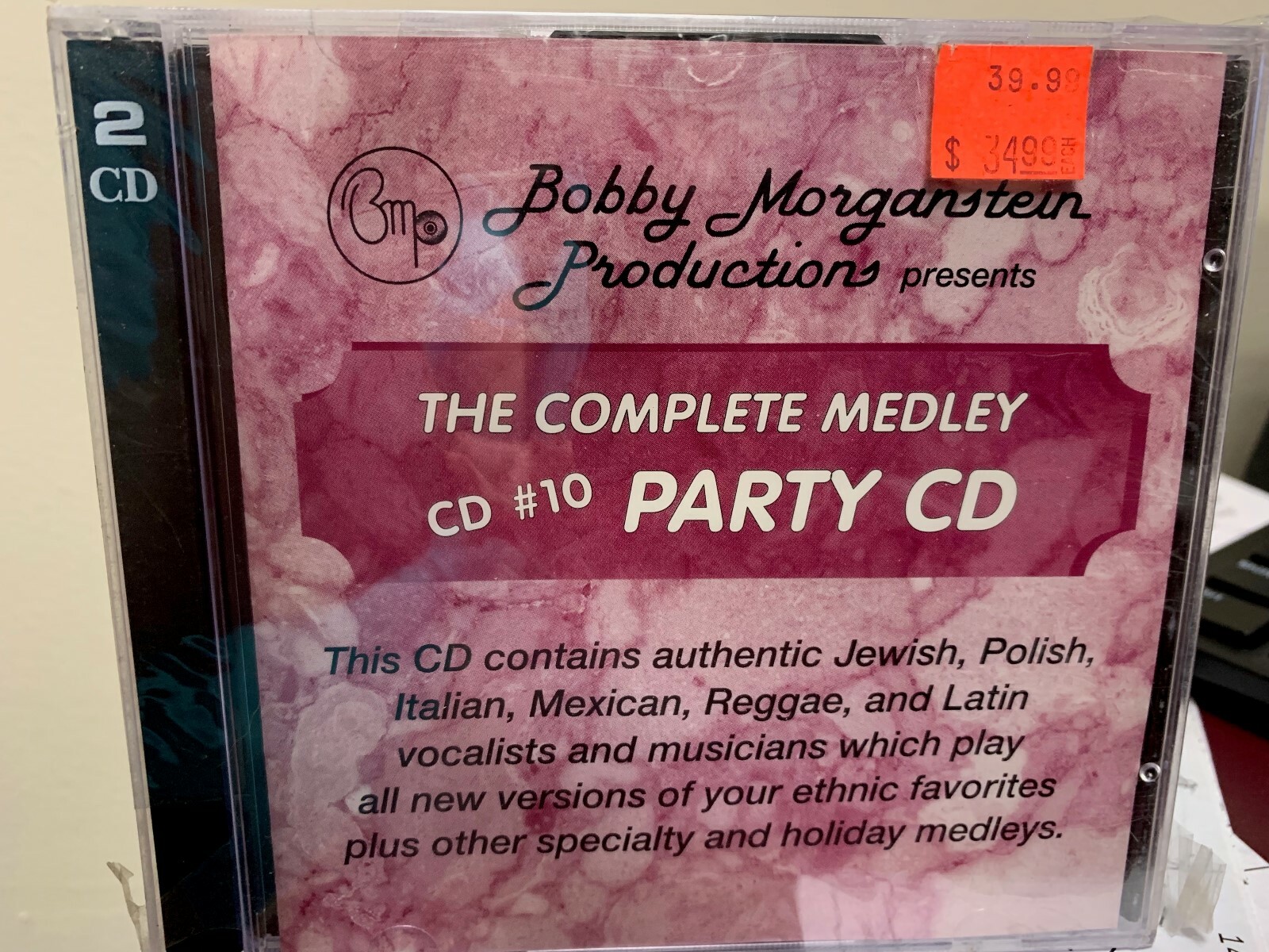 BOBBY MORGANSTEIN VOL 10 THE COMPLETE MEDLEY PARTY CD SEALED | eBay