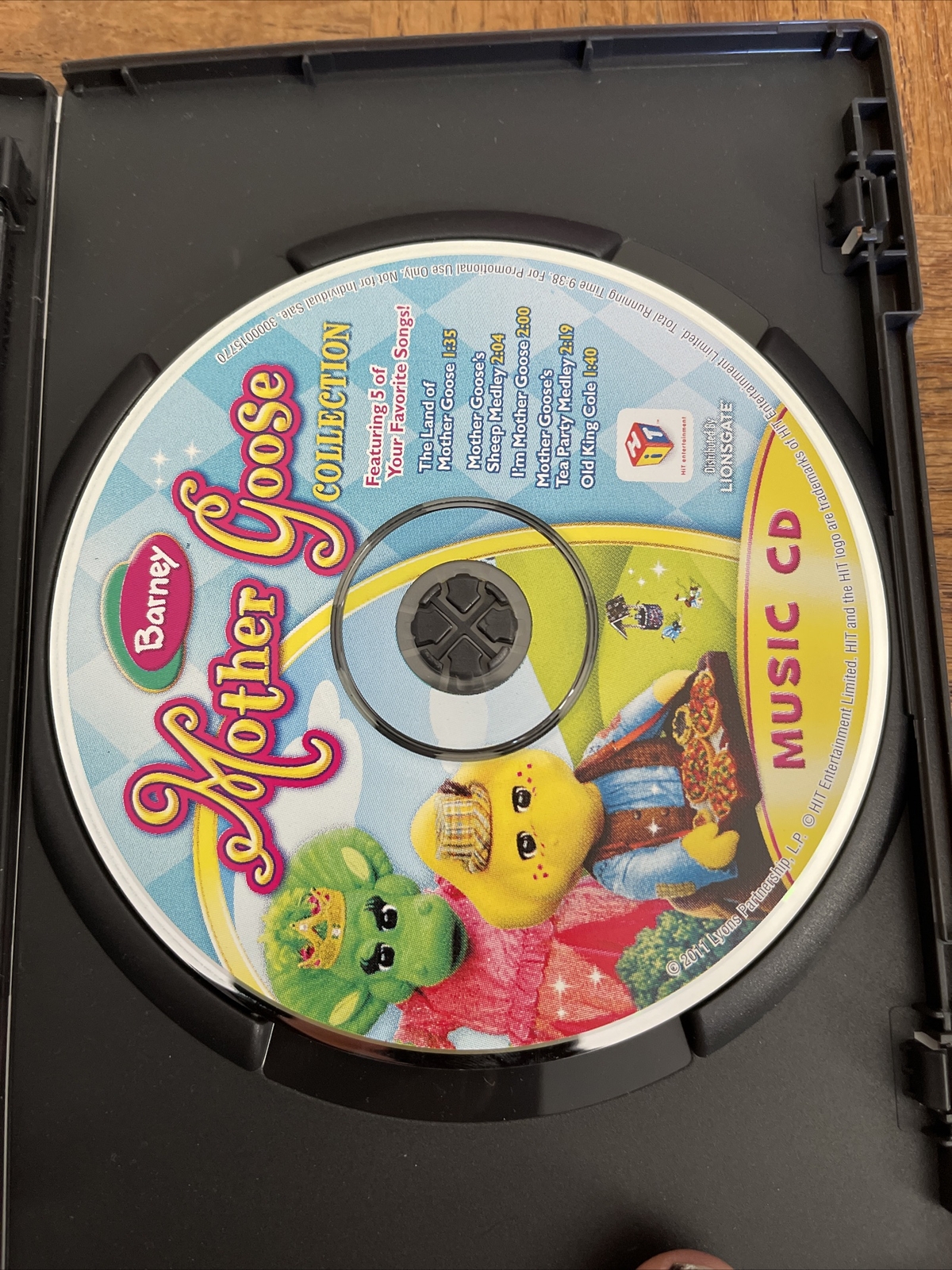 Barney Mother Goose Collection DVD Movie & Music CD-Rare-SHIPS N 24 ...
