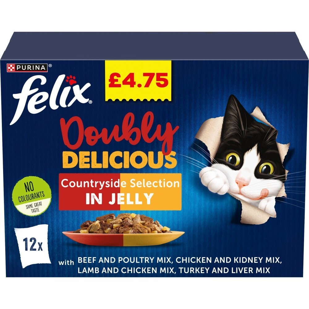 Felix Doubly Delicious Countryside Selection in Jelly Pack of 85gm ...
