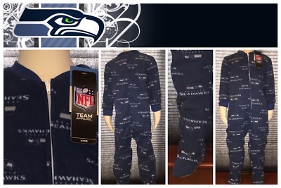 NFL SEATTLE SEAHAWKS TODDLER FOOTED PAJAMA 2T | eBay
