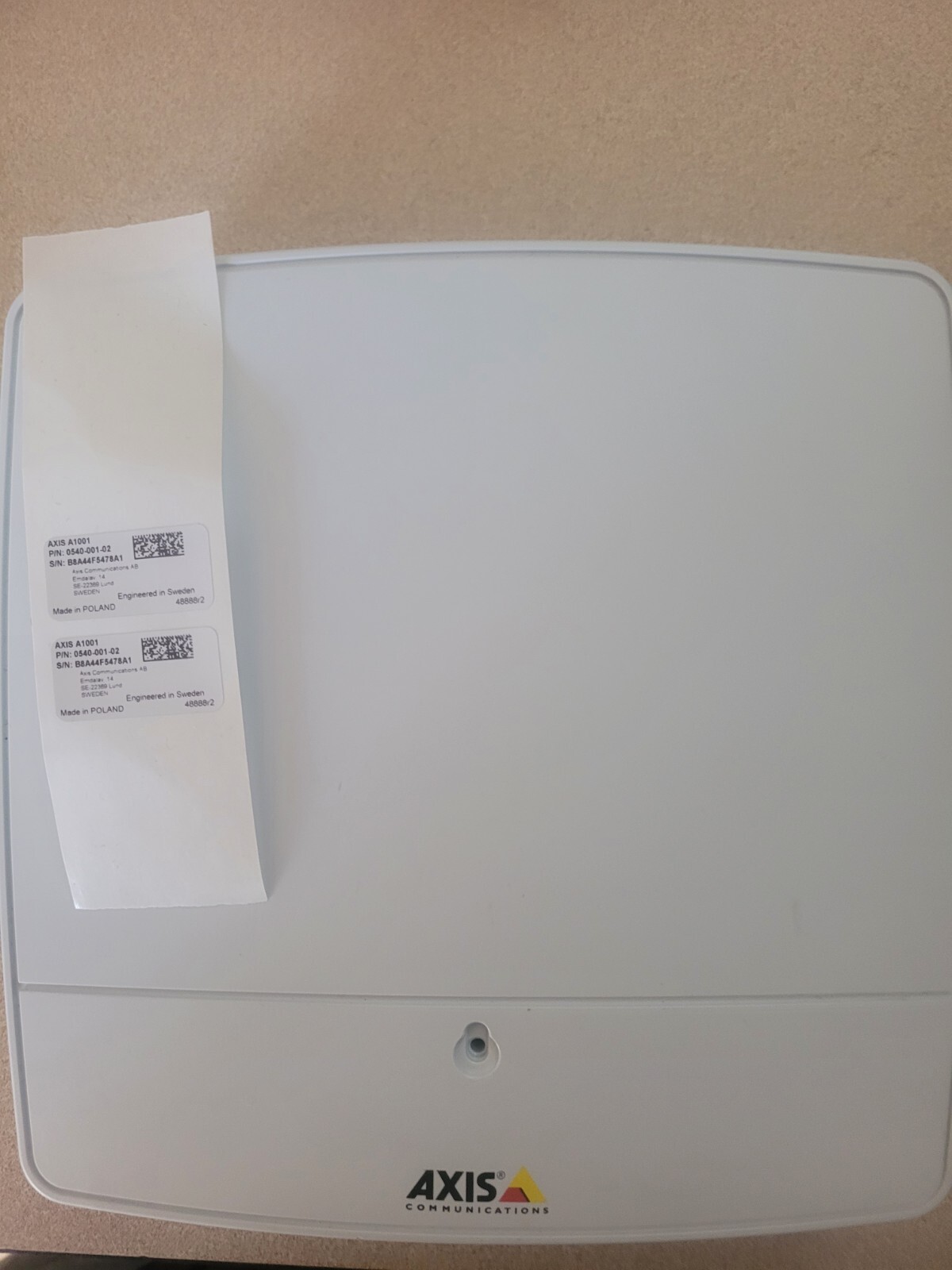 Axis Communication A1001 Poe 2 Door Access Controller for sale online ...