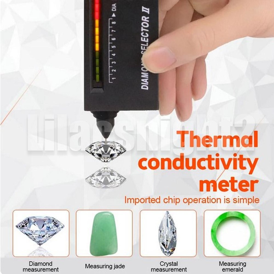 V2 Diamond Tester Selector Gemstone Tool Gems Jewelry Test Kit ...