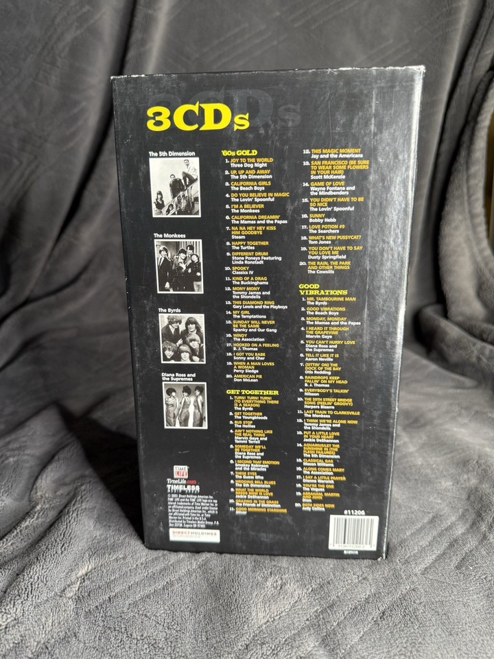 Time Life: '60's Gold (3-disc CD Box Set) | eBay