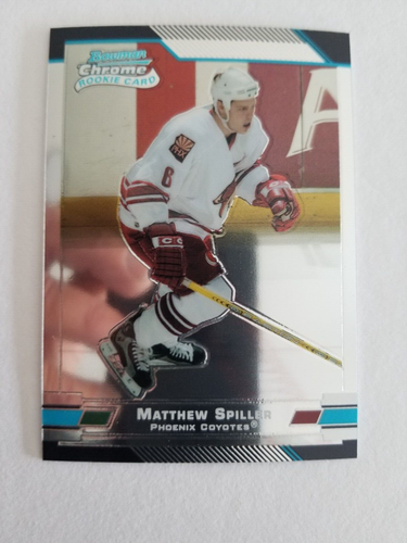 2003-04 Bowman Chrome Draft Picks & Prospects - Matthew Spiller #122 ...