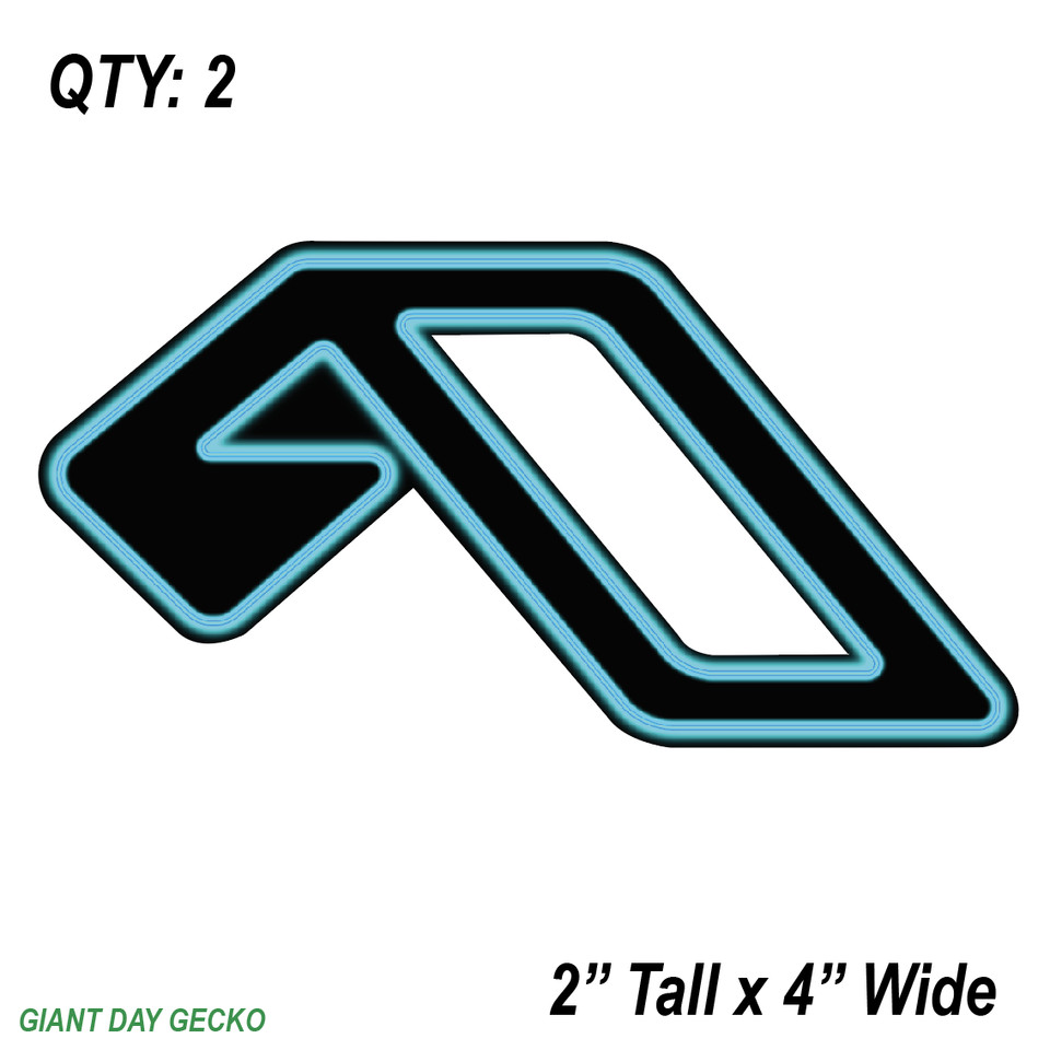 (2) TWO Anjuna beats Vinyl Decal Sticker For Car Laptop Skateboard NEW ...