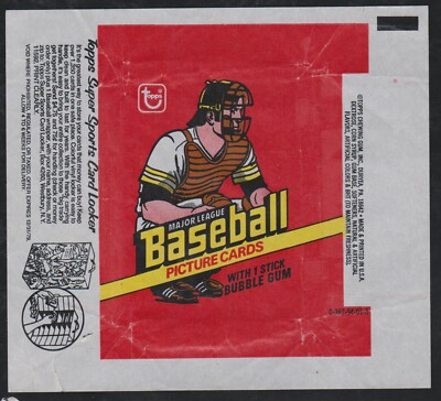 1978 TOPPS BASEBALL WAX WRAPPER **** FREE SHIPPING **** | eBay