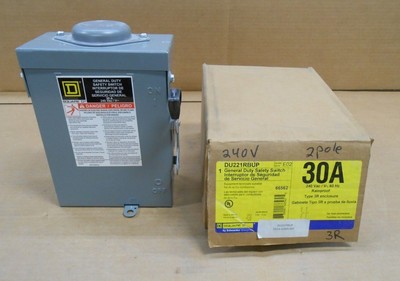 30 Amps & Under - Rainproof Safety Switch