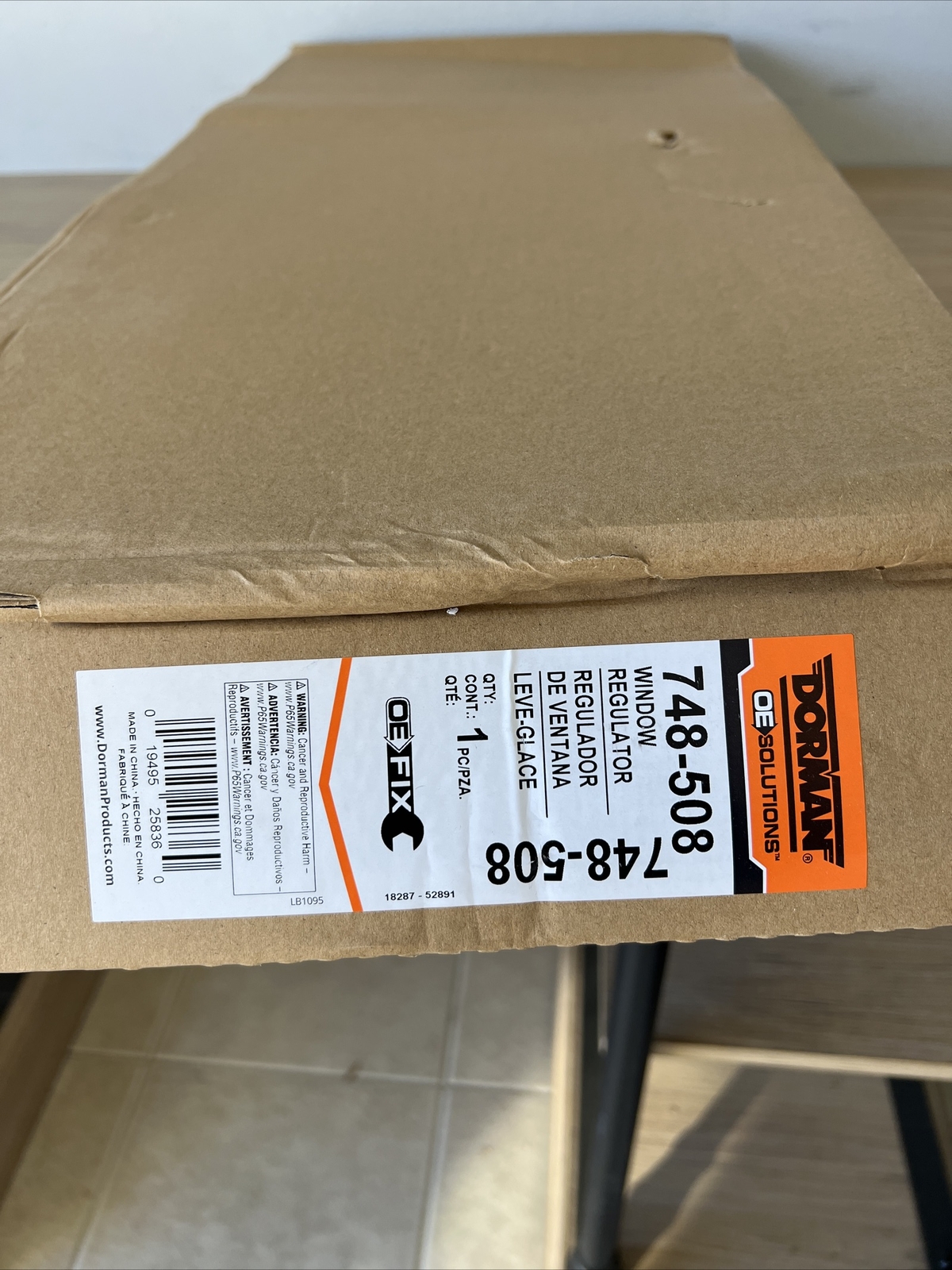 Dorman 748-508 Power Window Motor and Regulator Assembly for sale ...