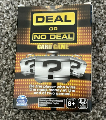 DEAL OR NO DEAL CARD GAME (New And Unopened In Box) | eBay