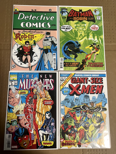 11 ISSUE MARVEL & DC FACSIMILE EDITION LOT SET BUNDLE - BATMAN X-MEN ...