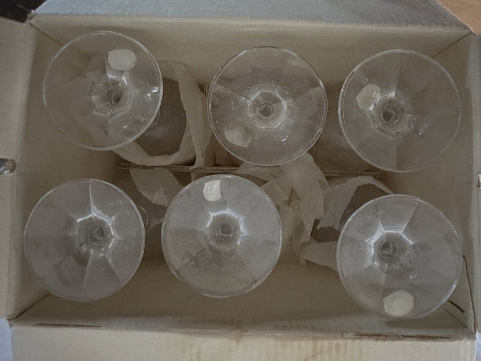 Cascade Fine Crystal Stemware Sour Glasses 7 Ounce Set Of 9 Glasses | eBay