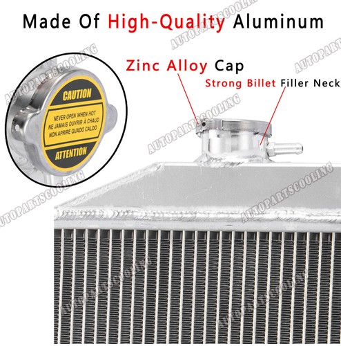 3 Row Radiator FOR Case 430 450 420 440 410/New Holland C175 L185 L180 ...