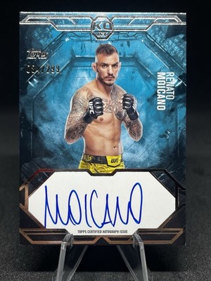 2025 Topps UFC Knockout - Knockout Autographs Renato Moicano #KA-RM ...