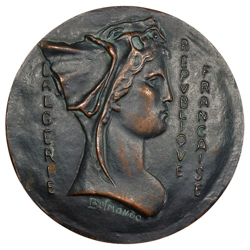 Algeria - Medal - Ifrikia - French Republic - Engraver Belmondo ...