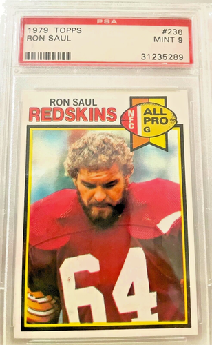 1979 Topps #236 Ron Saul PSA 9 MINT - Dead Centered & Super Sharp ...
