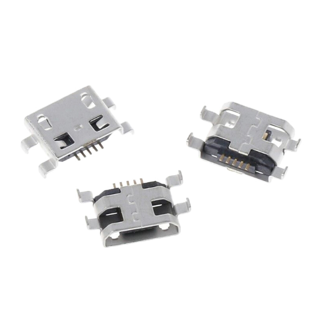 10x type B micro usb 5 pin female charger mount jack connector port ...