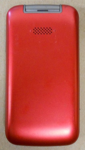 Alcatel Lively Jitterbug 4053S Red Flip Phone Tested Working 1023-01M ...