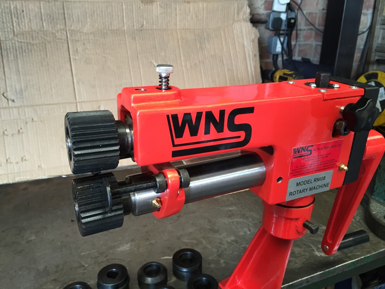 WNS 177mm x 1.0mm Hand Swager Swage Tool Rotary Jenny Bead Former ...