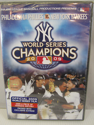 New York Yankees 2009 MLB World Series Champs DVD Movie TV Baseball NEW ...