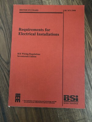 17th Edition Electrical Regulations Books x3 | eBay