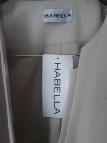 NEW Size 20 Plus Size HABELLA Stone Beige Quality Zipped Jacket BNWT | eBay