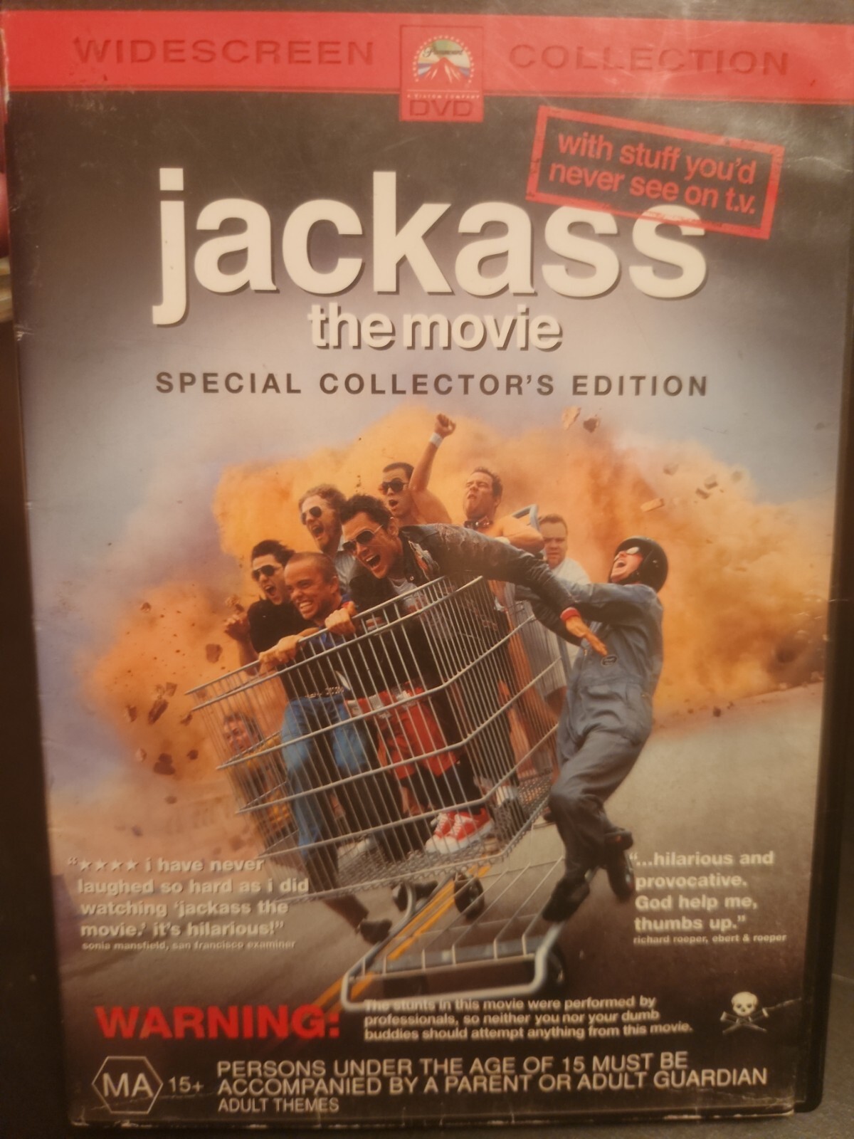 Jackass - The Movie (DVD, 2002) 9324915053830 | eBay