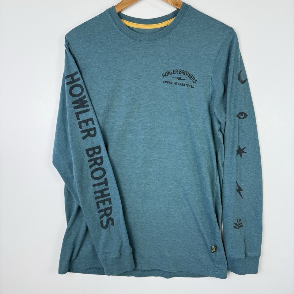 Huckberry Howler Brothers Creative Creatures Trout Long Sleeve TeeT ...