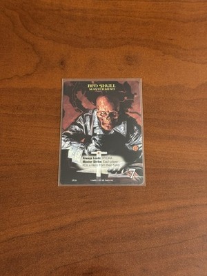 Marvel Legendary Promo Card LPC46 Red Skull Alt Art Mastermind | eBay