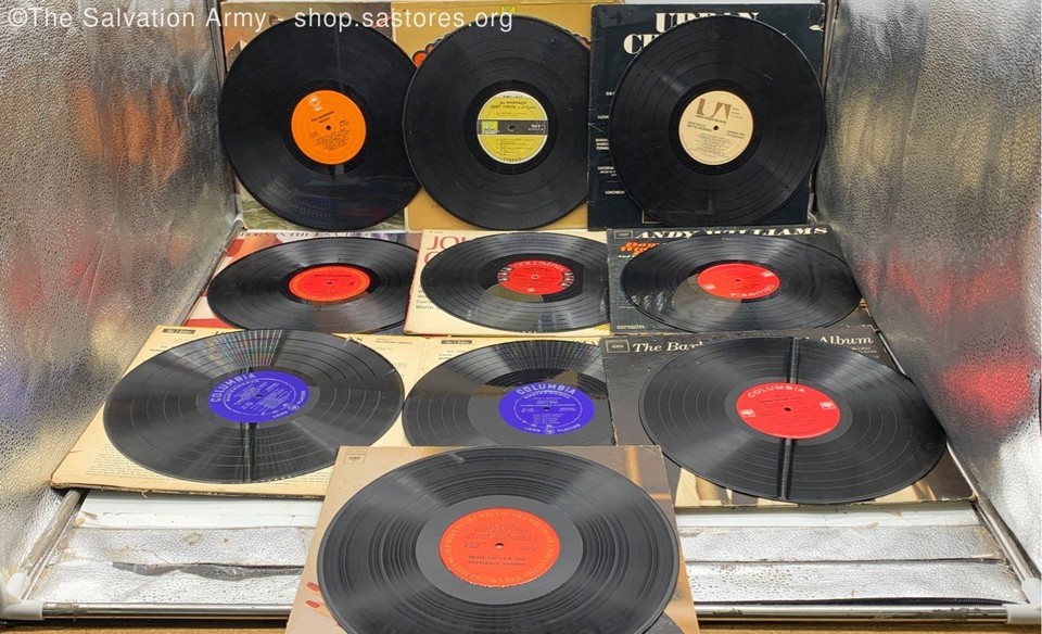 13.3LB Assorted Vinyl Records; Andy Williams, Carly Simon, ETC ...