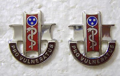 ARMY DI DUI UNIT CREST INSIGNIA - 300th COMBAT SUPPORT HOSPITAL PAIR (2 ...