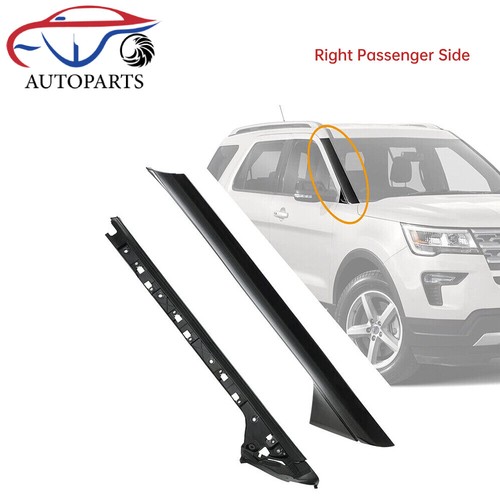 Right Side Windshield A-Pillar Molding INNER OUTER Trim for 11-19 Ford ...