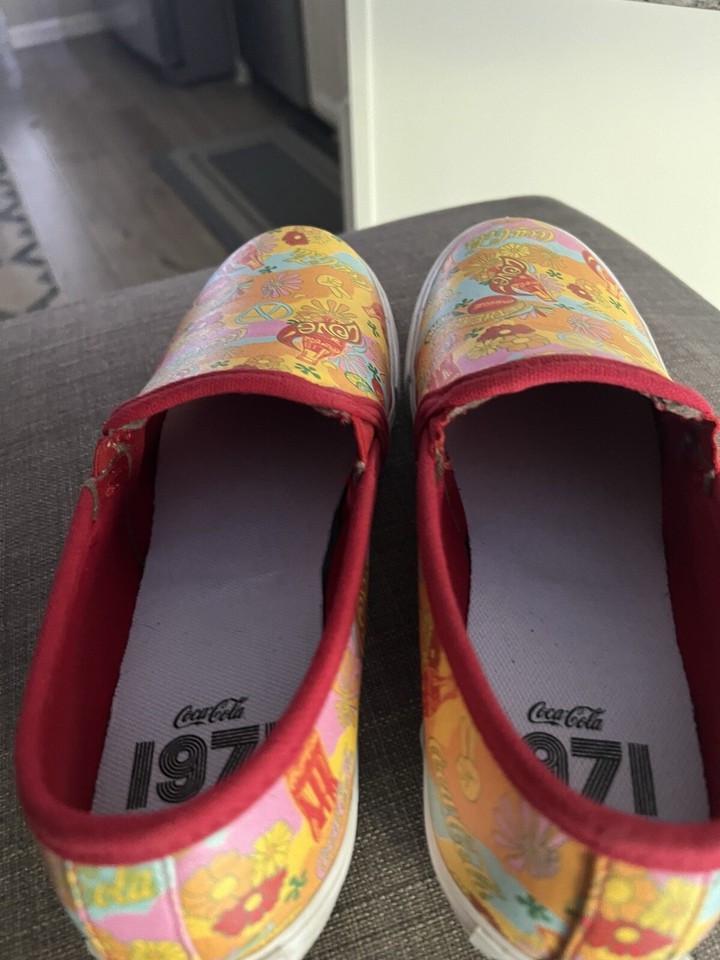 Rare NEW Coca Cola 1971 Unity Collection shoes size 10 Multicolor | eBay