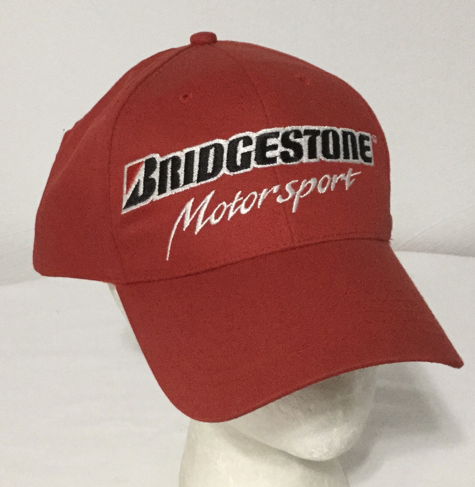Bridgestone Motorsport Racing Red Adult Baseball Cap Snapback Hat ...