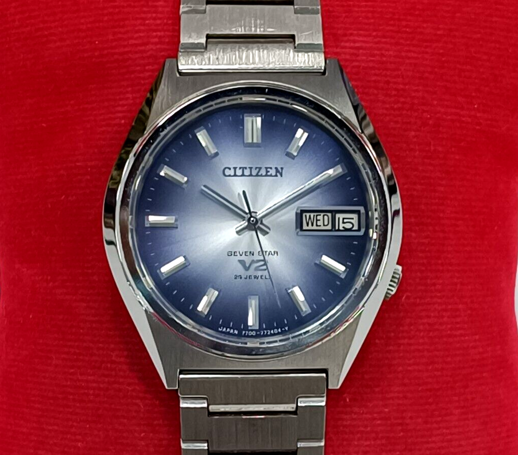 Citizen Seven Star V2 Automatic 7700 Ref 4-770838 Y Men's Citizen Seven Star V2 Automatic 7700 Ref 4-770838 Y Men's