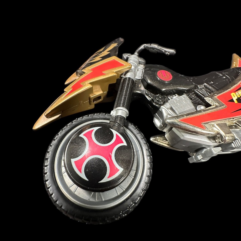 Power Rangers Ninja Storm Red Ranger Tsunami Cycle Motorcycle Vehicle ...