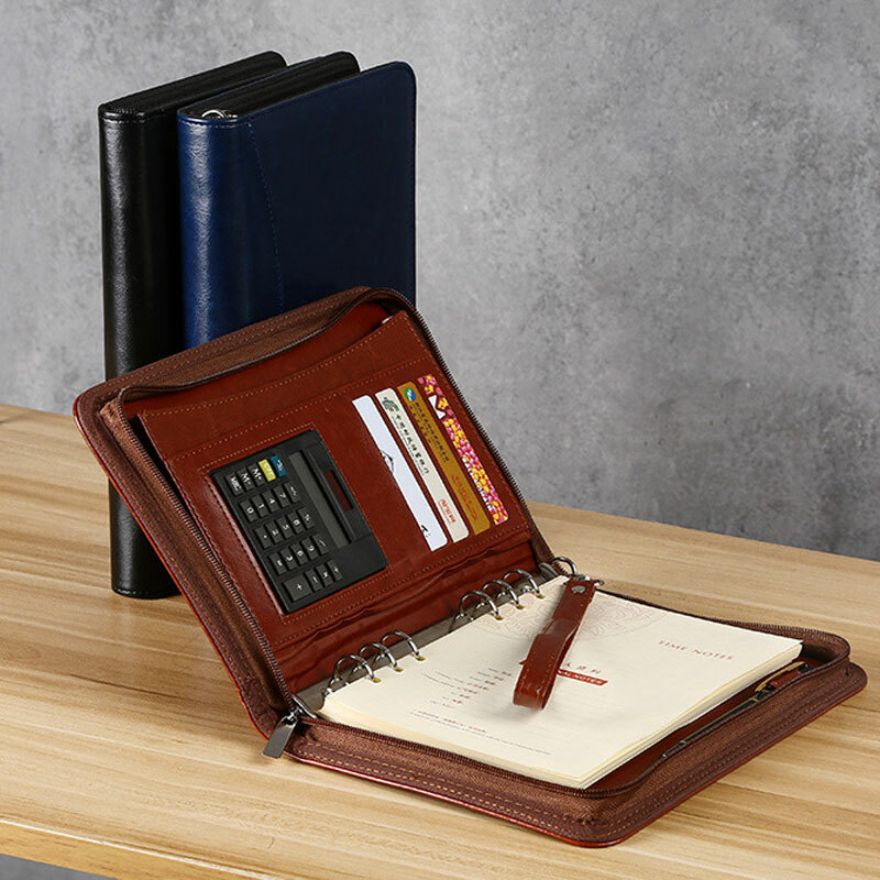 A5 Spiral Notebook Rings Planner Organizer Binder Folder Travel Diary ...