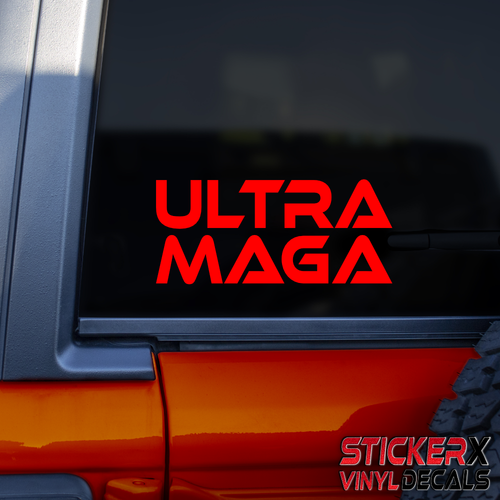 Ultra Maga Pro-Trump 2024 Conservative Car Decal Window Bumper Sticker ...