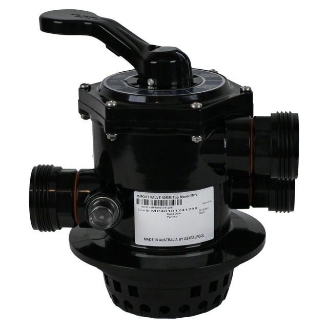 Astral Hurlcon Multi Port Valve 40mm RX and E Series 76032 for sale ...