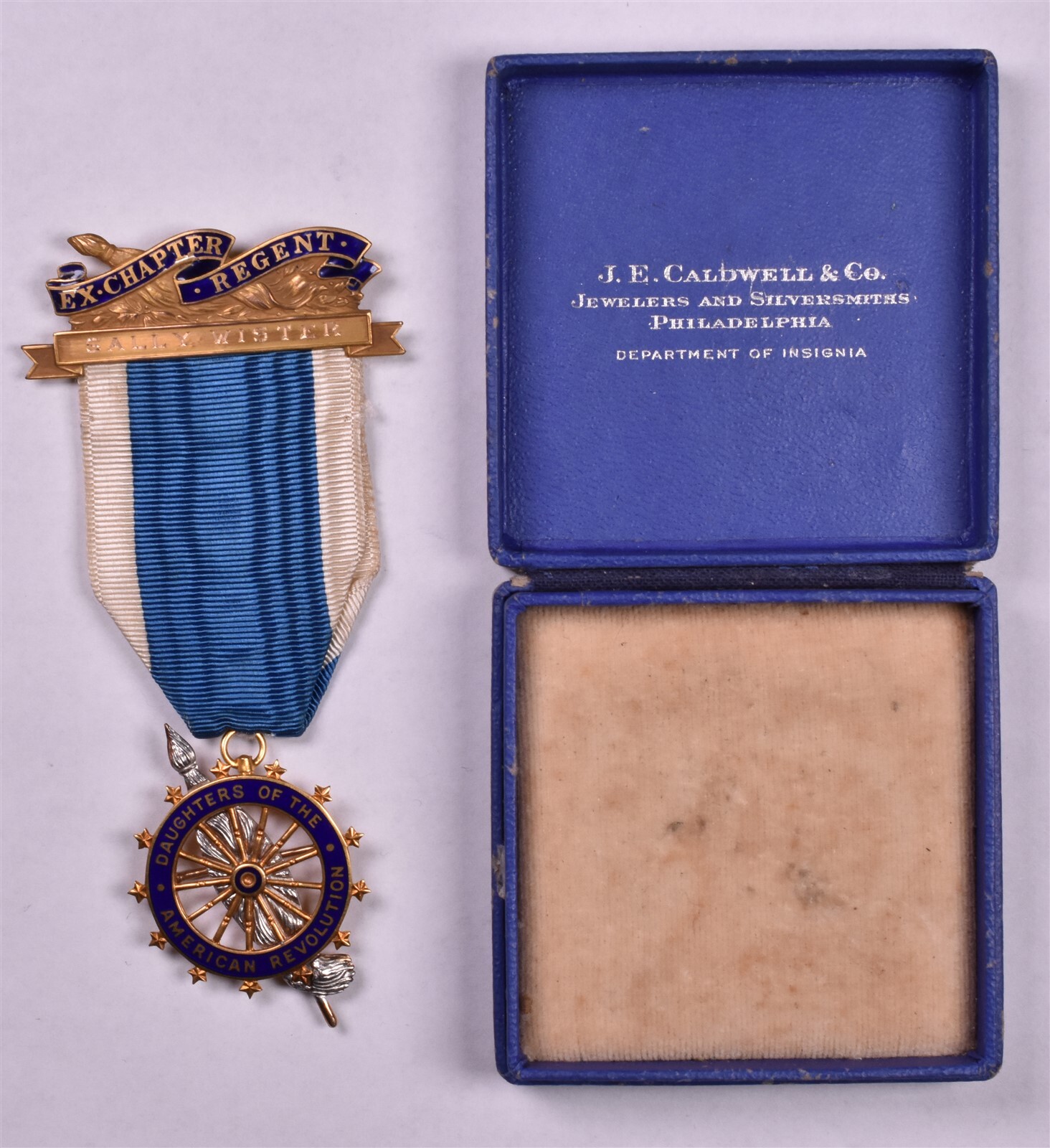 14k DAR Medals Sally Wister Chapter J. Fife Redman Hosack | eBay