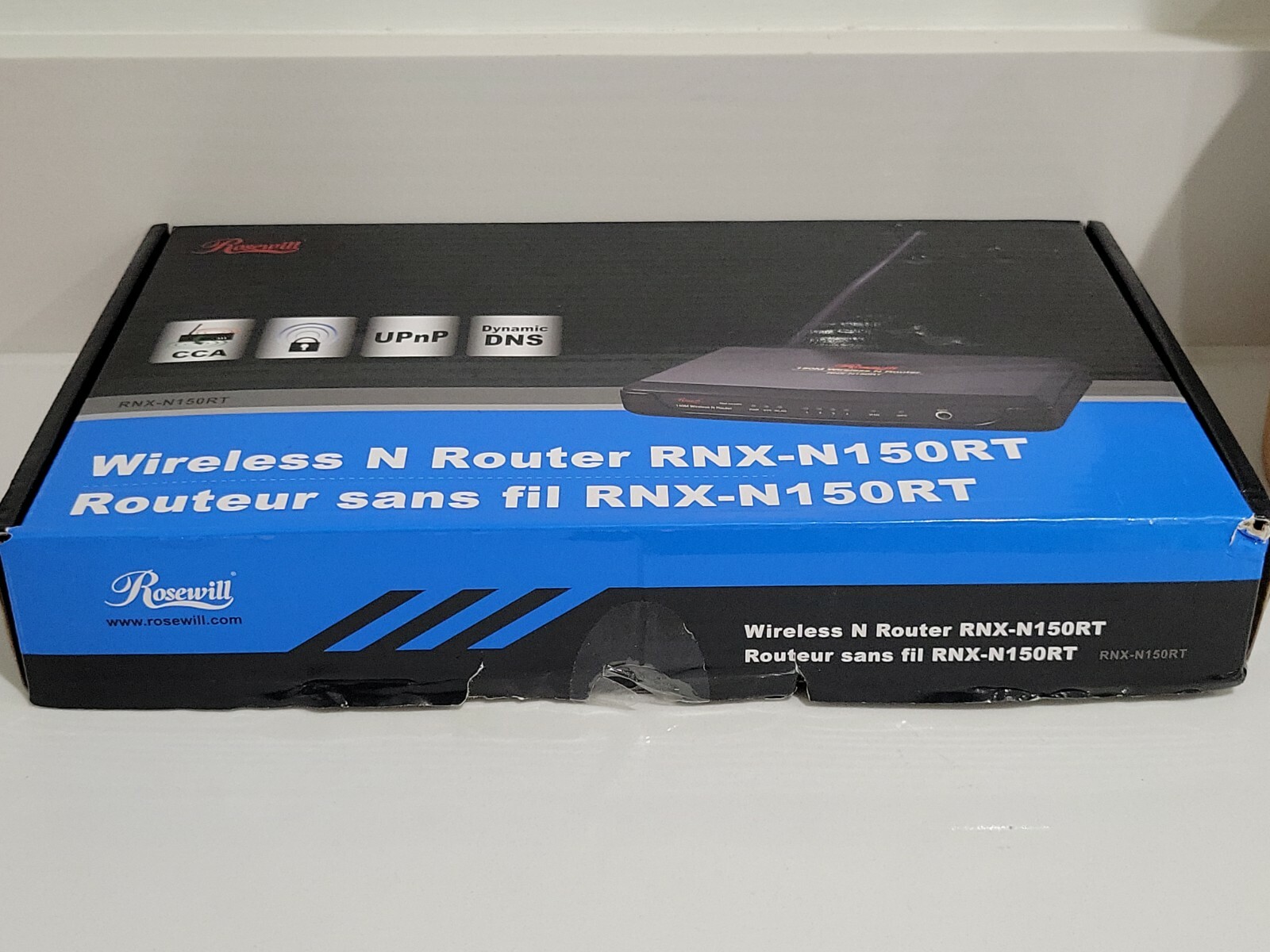 Rosewill RNX-N150RT 150 Mbps 4-Port 10/100 Wireless N Router (RNXN150RT ...